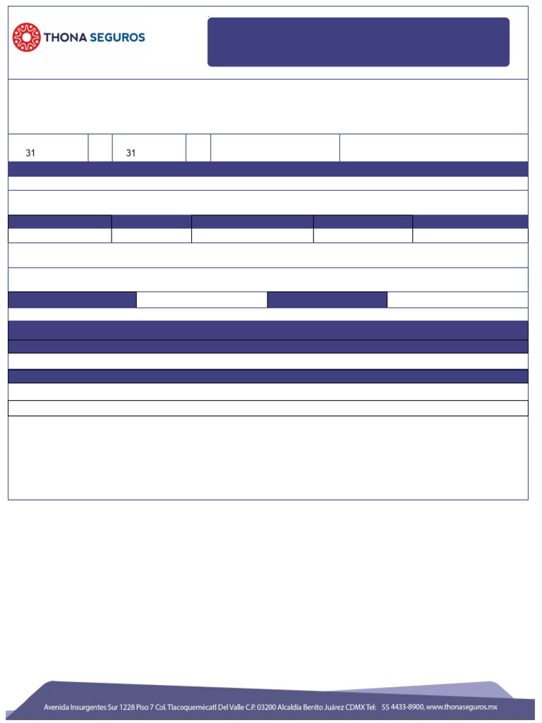 Caratula Poliza Thona 2023 | PDF