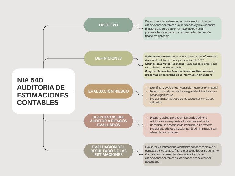 ESQUEMA NIA 540 | PDF