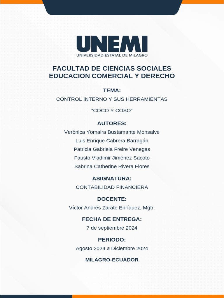 Control Interno: COSO vs COCO | PDF | Business | Evaluación