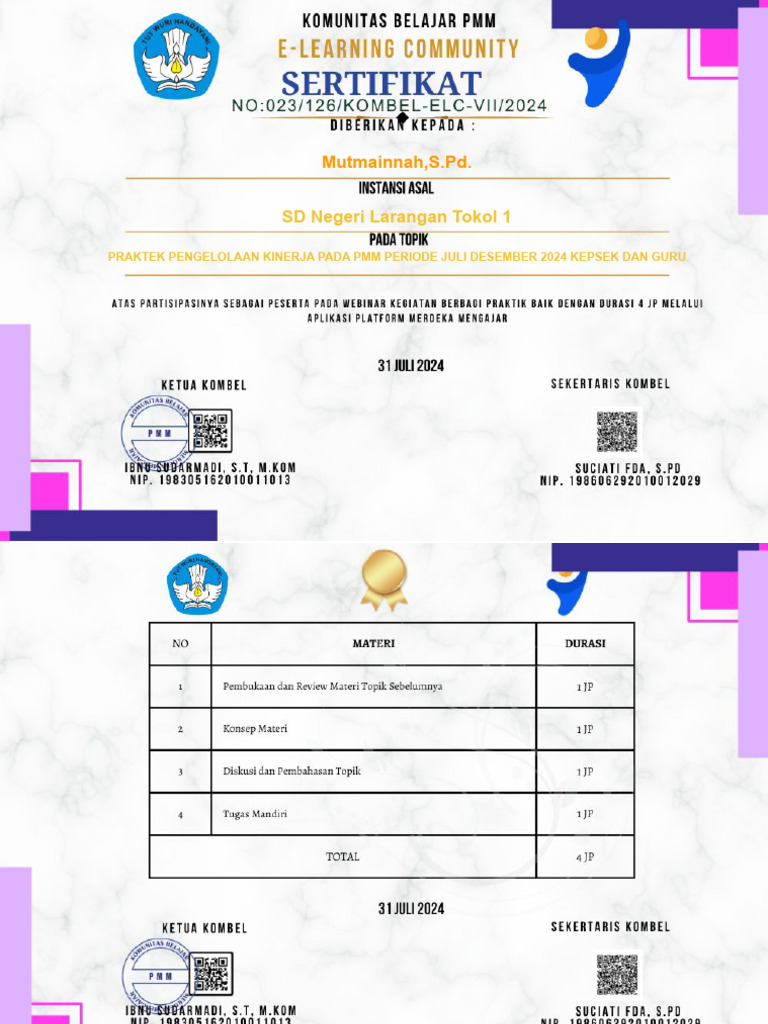 Mutmainnah, S.Pd.-SERTI-7 - 31 - 2024 15 - 27 - 56 | PDF