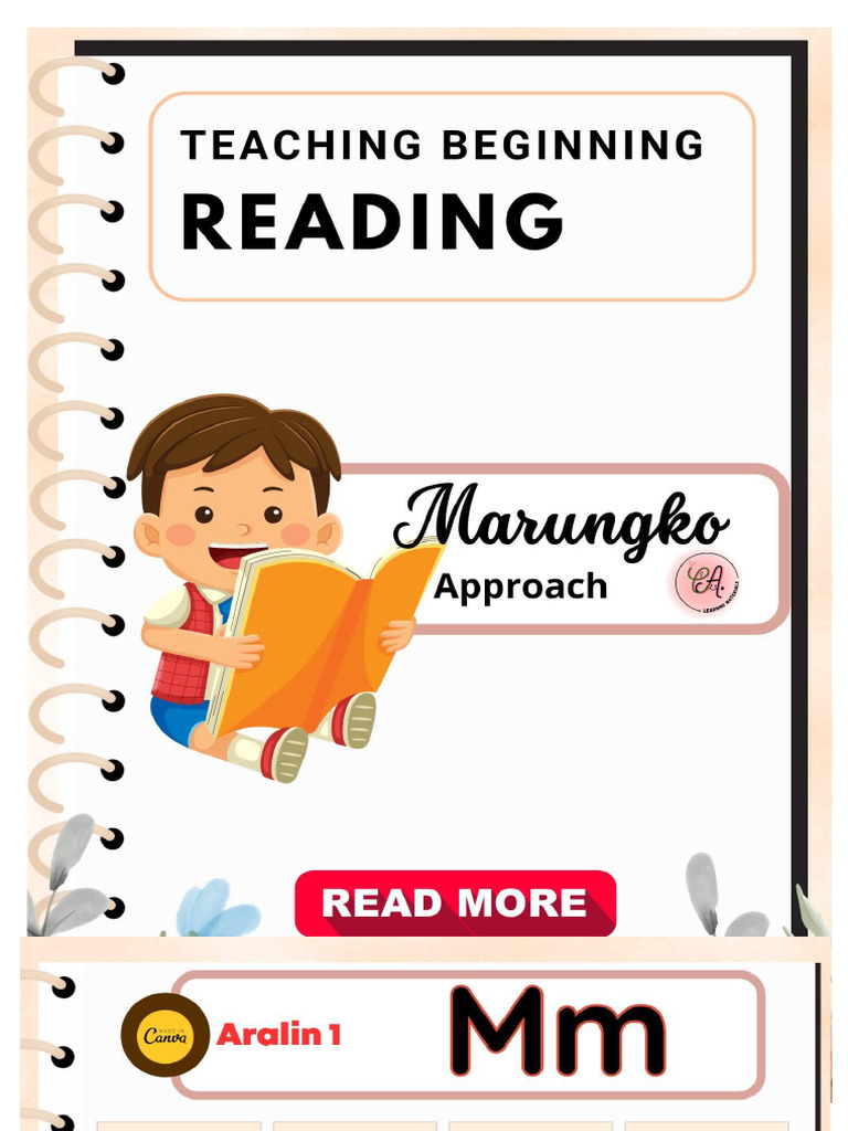 Marungko Approach CGA | PDF