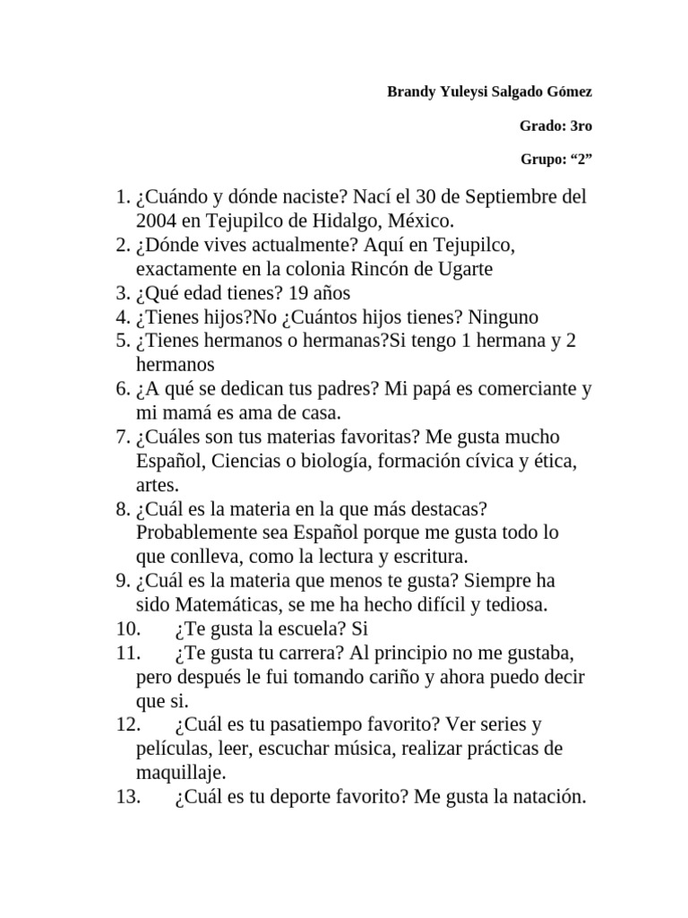 Brandy Yuleysi Salgado Gómez | PDF