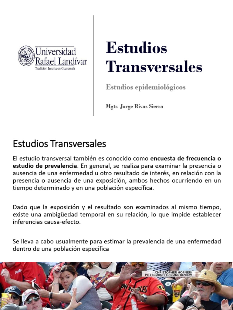 Estudios Transversales - Clase | PDF