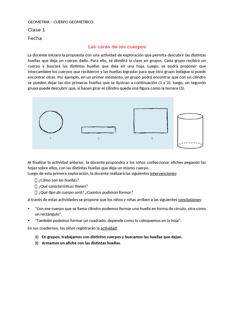 2do Grado Secuencia Didactica Geometria | PDF