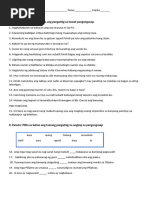 Bahagi NG Aklat Final Worksheet | PDF | Language Arts & Discipline ...