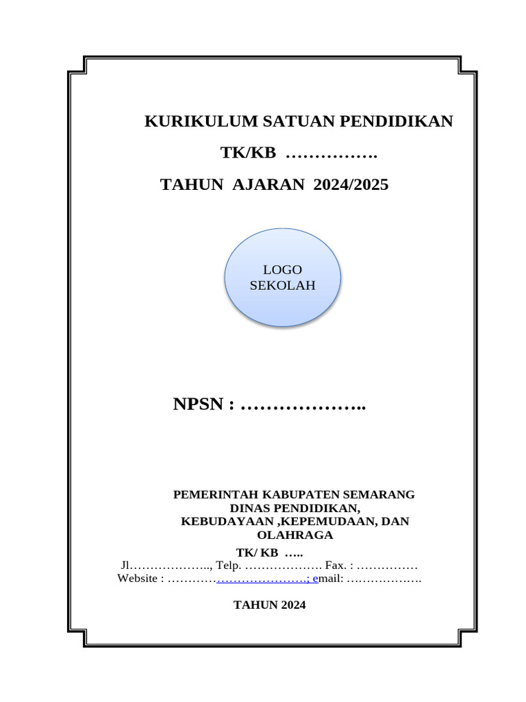 Contoh Format KSP | PDF