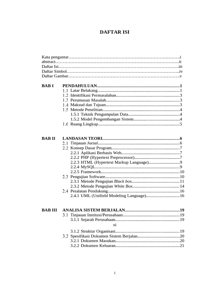Tif Bab 1 | PDF