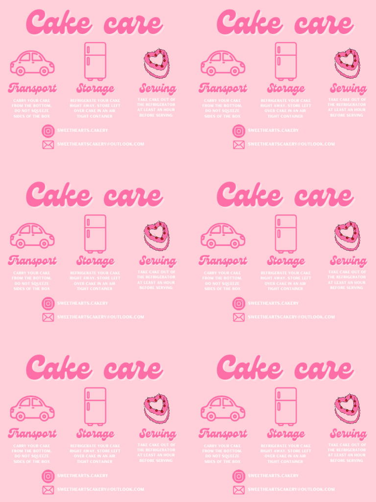 Cake | PDF