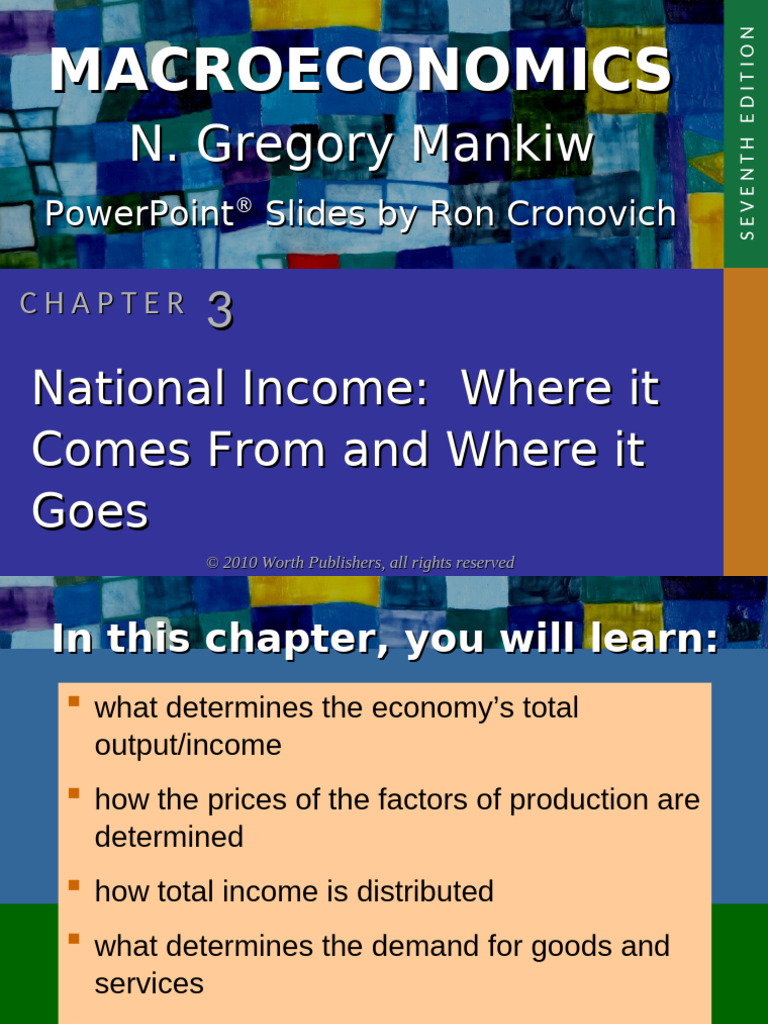 Mankiw7e Chap03 | PDF