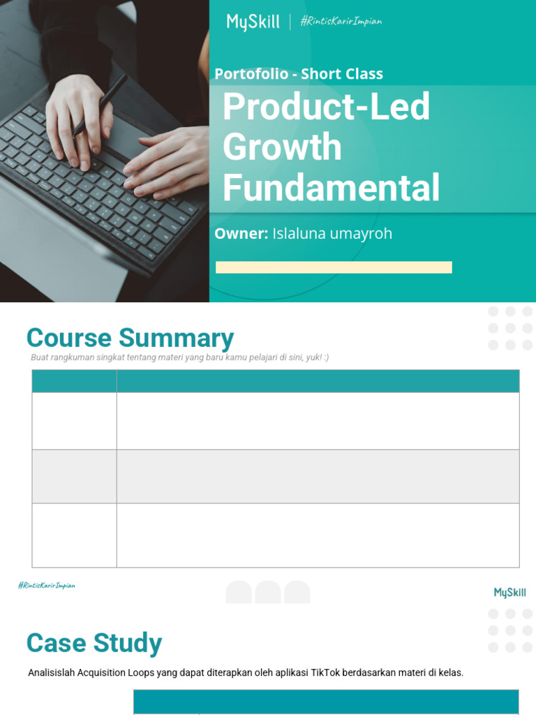 Mini Task SC Product-Led Growth Fundamental Baru | PDF