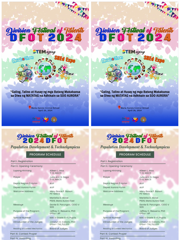 DFOT-Program 2024 | PDF