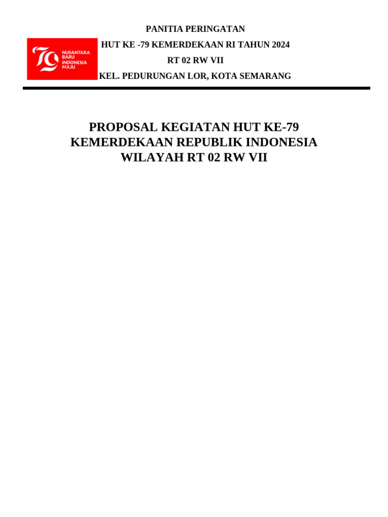 PROPOSAL DRAFT 2024 | PDF