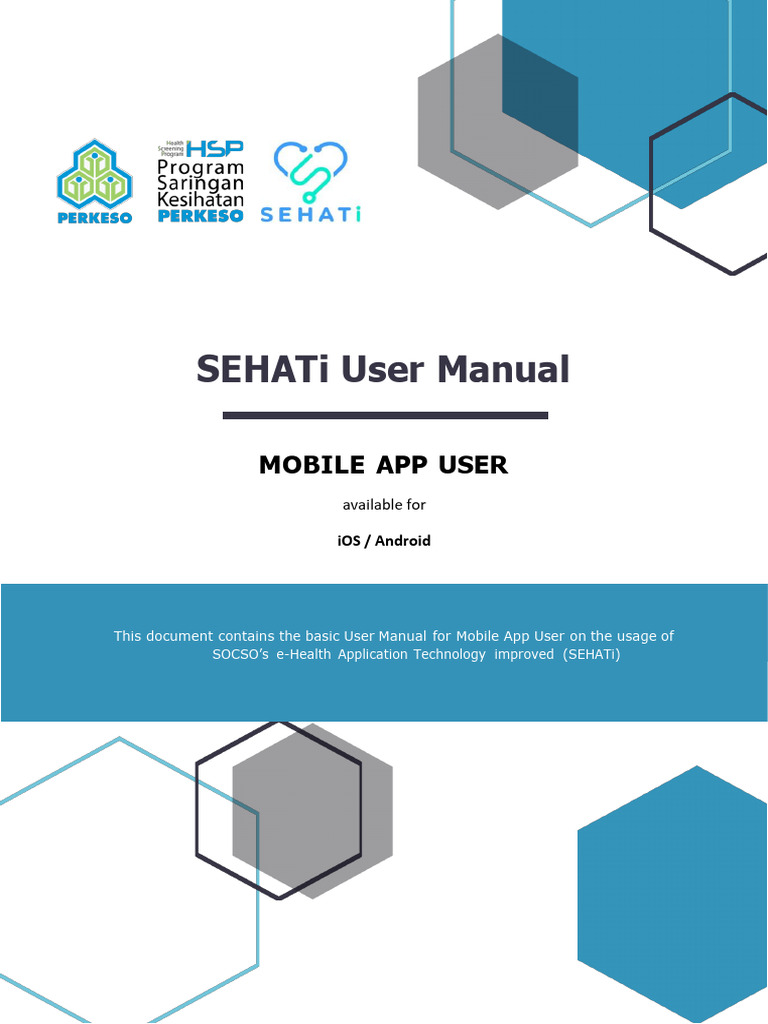 SEHATi App User Manual - Revised | PDF
