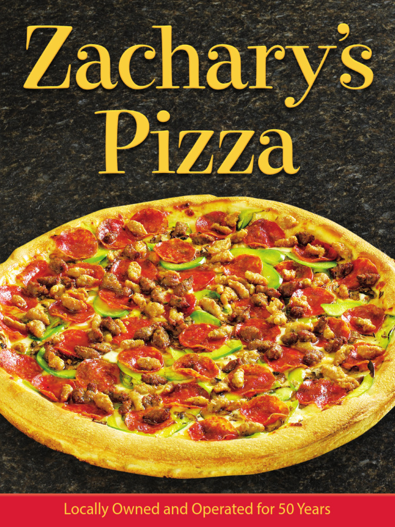 Zachary S-menu Oct 2022 Waterbury s | PDF