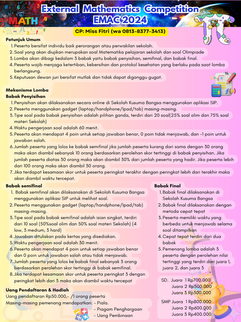 EMAC KumFest2024 Fix | PDF