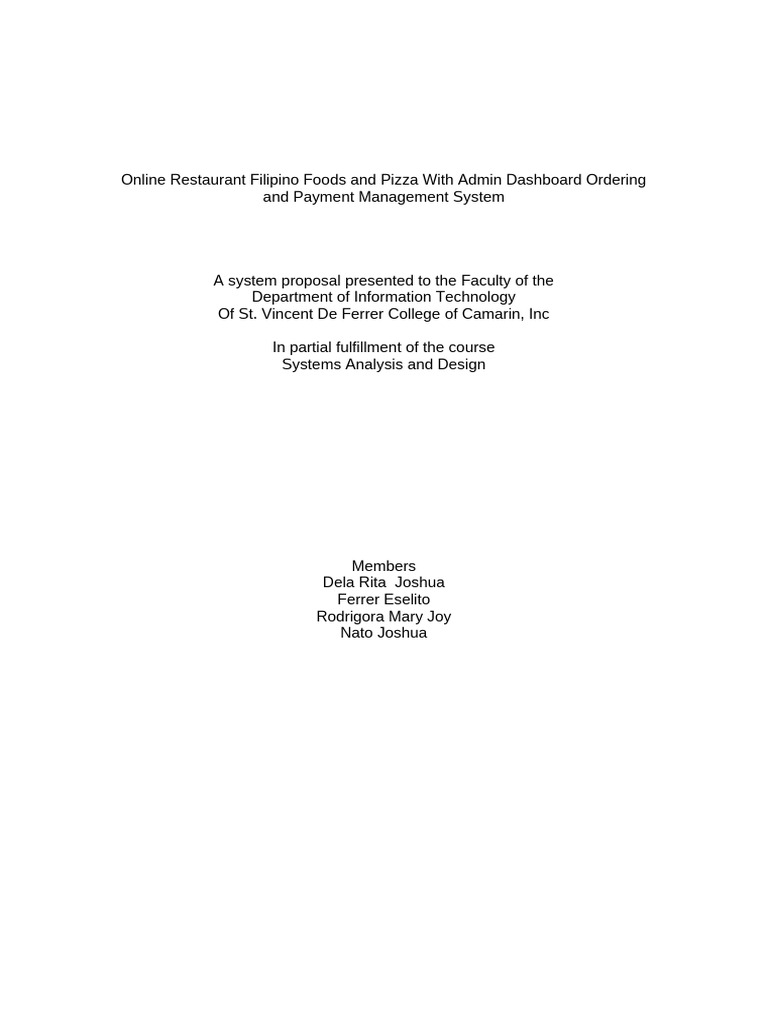 Chapter 1 and 4 SAD SQA | PDF