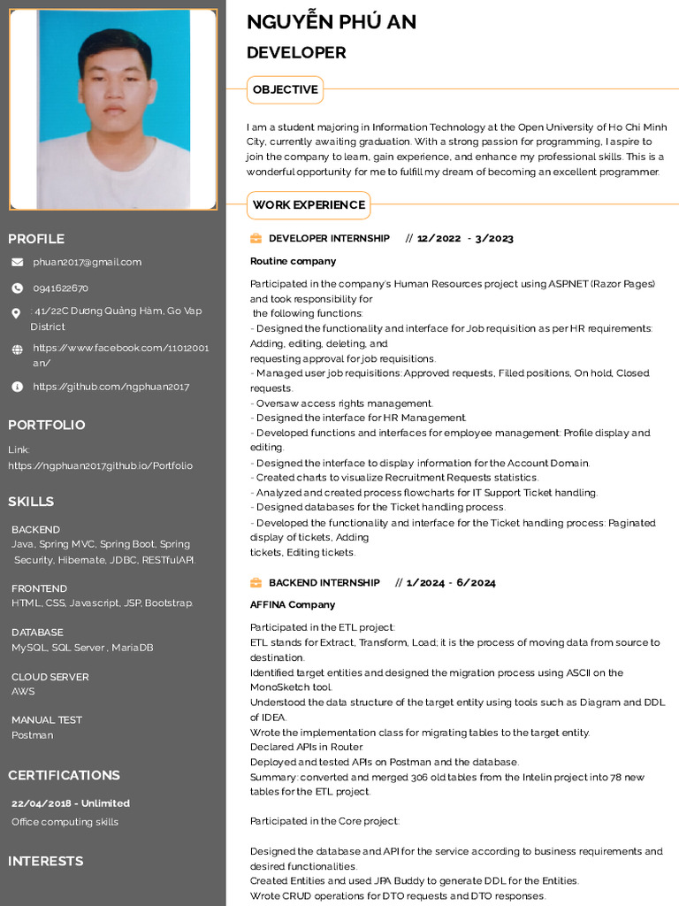 Dev Nguyen Phu An | PDF