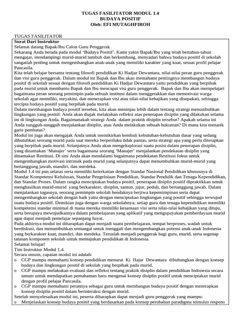 LMS Modul 1.4 Efi | PDF