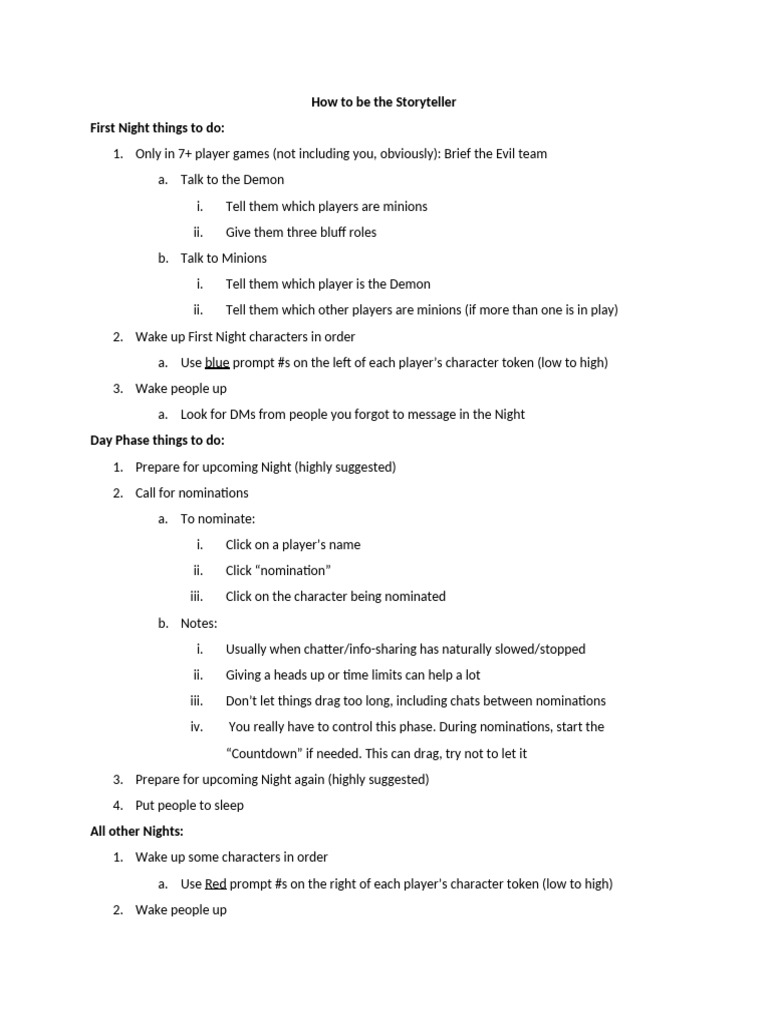 How To Be The Storyteller Pdf