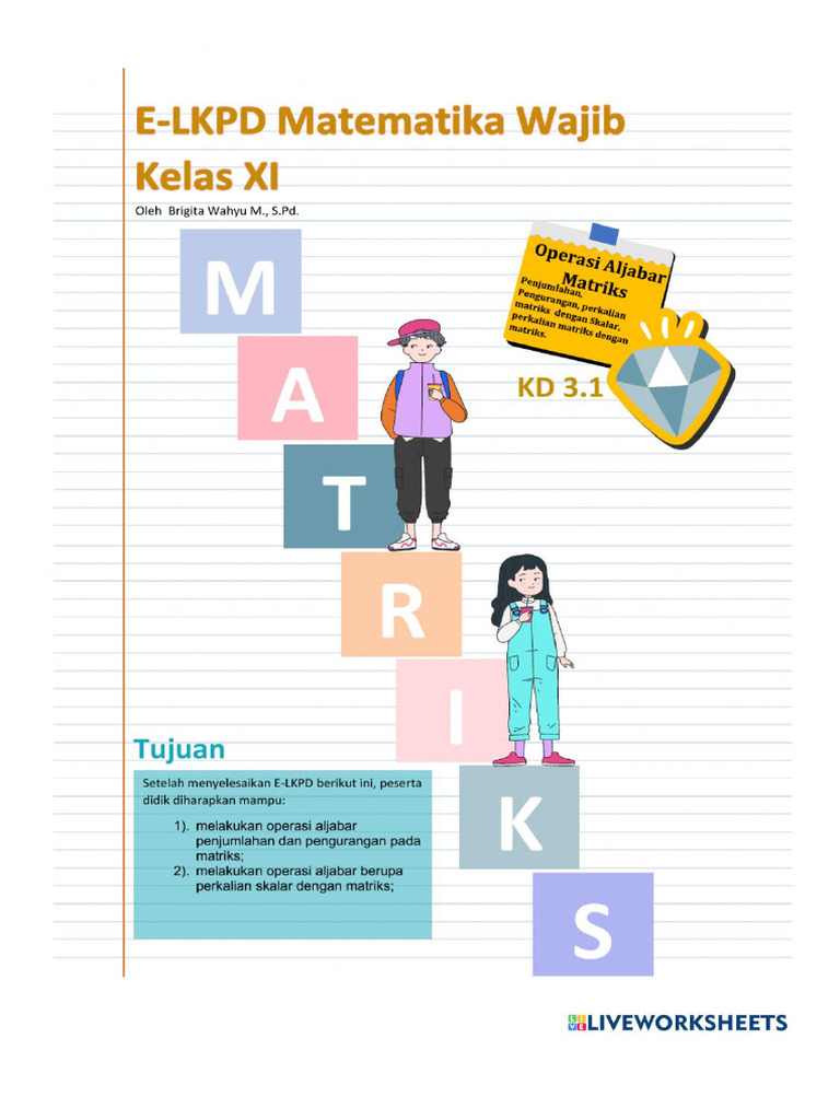 Operasi Aljabar Matriks | PDF