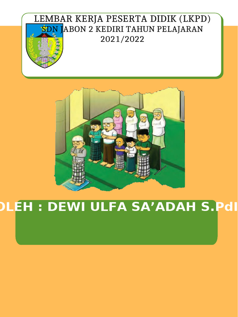 LKPD Pai Semester 1 Kelas 5 2021 | PDF