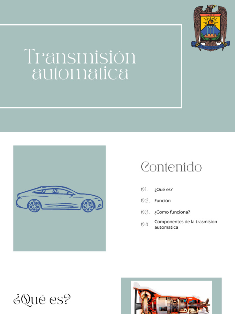 Transmision Automatica | PDF