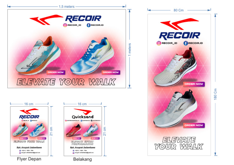Banner Dan Flyer Recoir | PDF