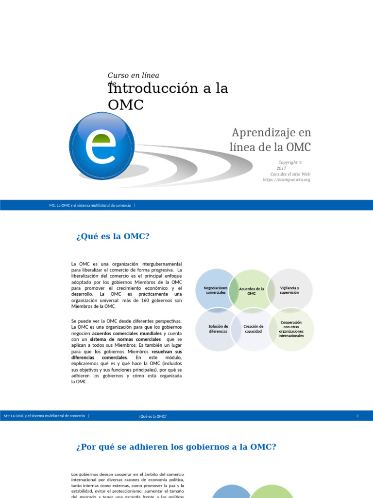 U2 Tratados Comerciales Internacionales ESPE 2024 | PDF