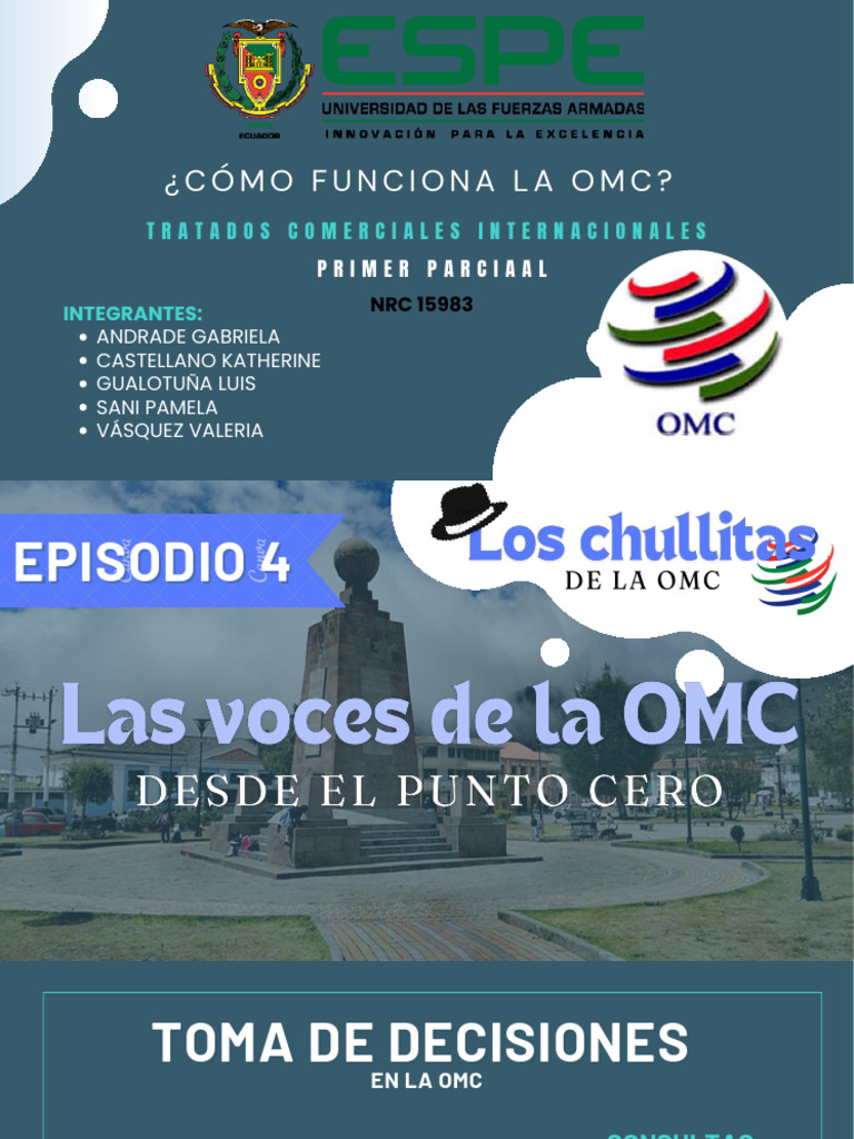 GRUPO4_COMO FUNCIONA LA OMC_15983 | PDF