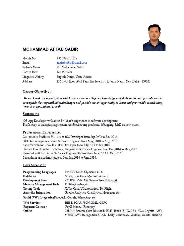 Mohammad Aftab Sabi | PDF