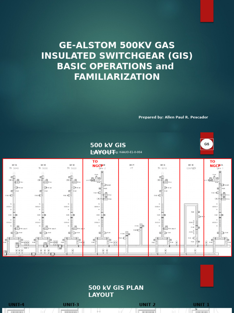 500kV GIS Operations Guide | PDF | Transformer | Switch