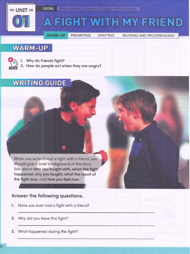 Writing Fight With A Friend | PDF