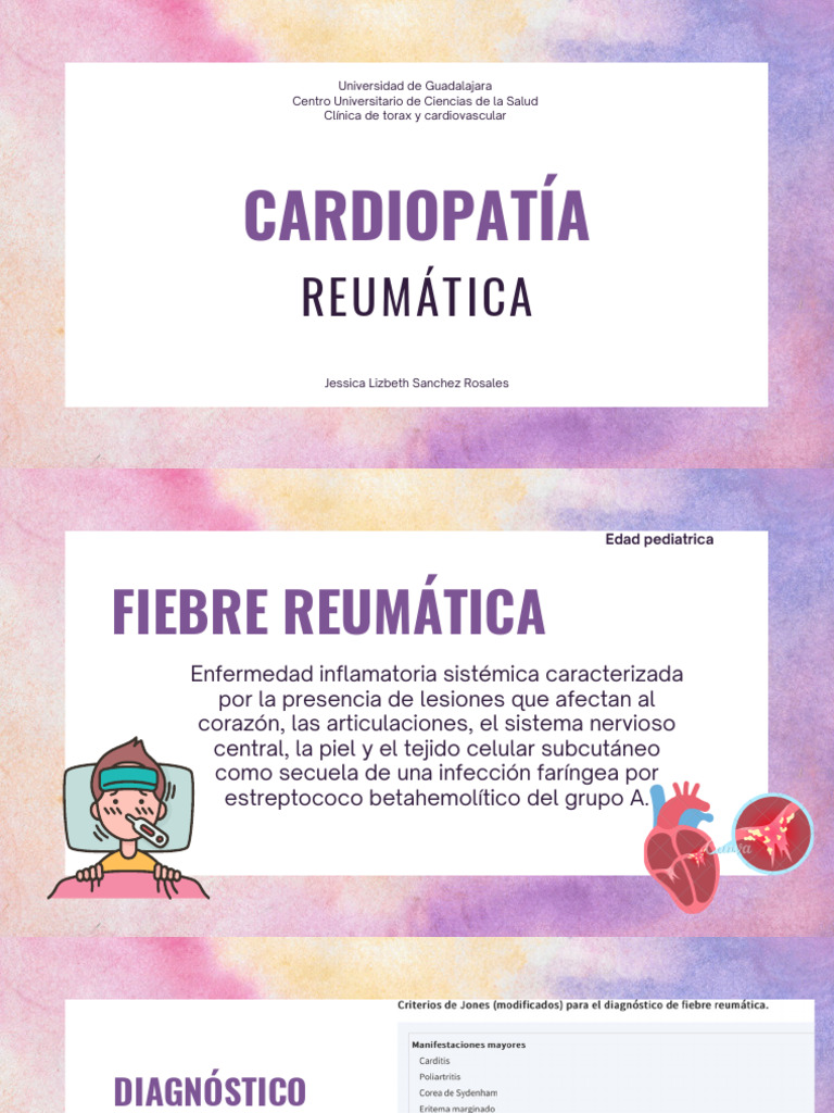 Cardiopatía Reumática | PDF | Enfermedades y trastornos ...