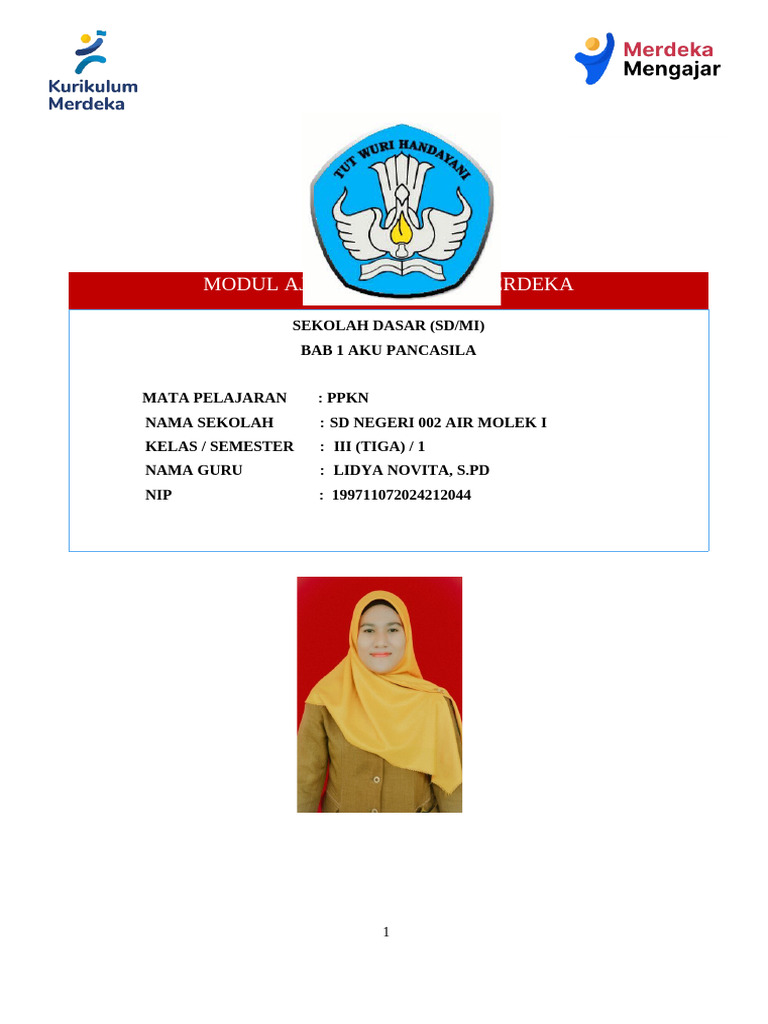 Modul PKN KLS 3 | PDF