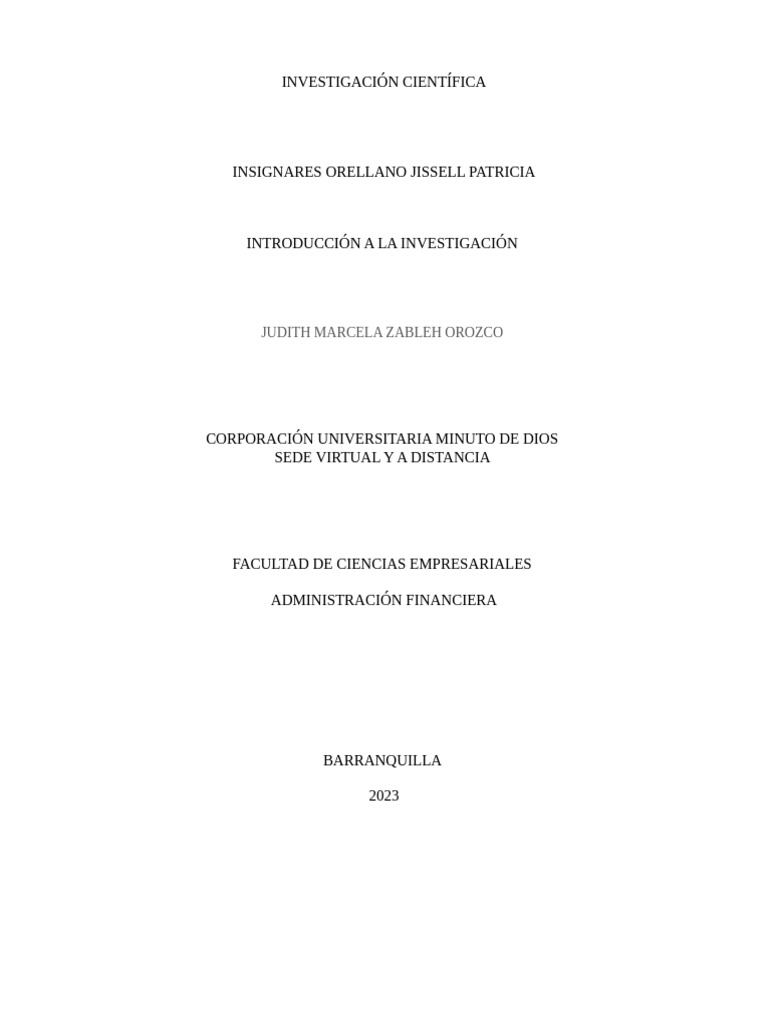 Actividad # 1 Introduccion Ala Investigacion | PDF | Arte