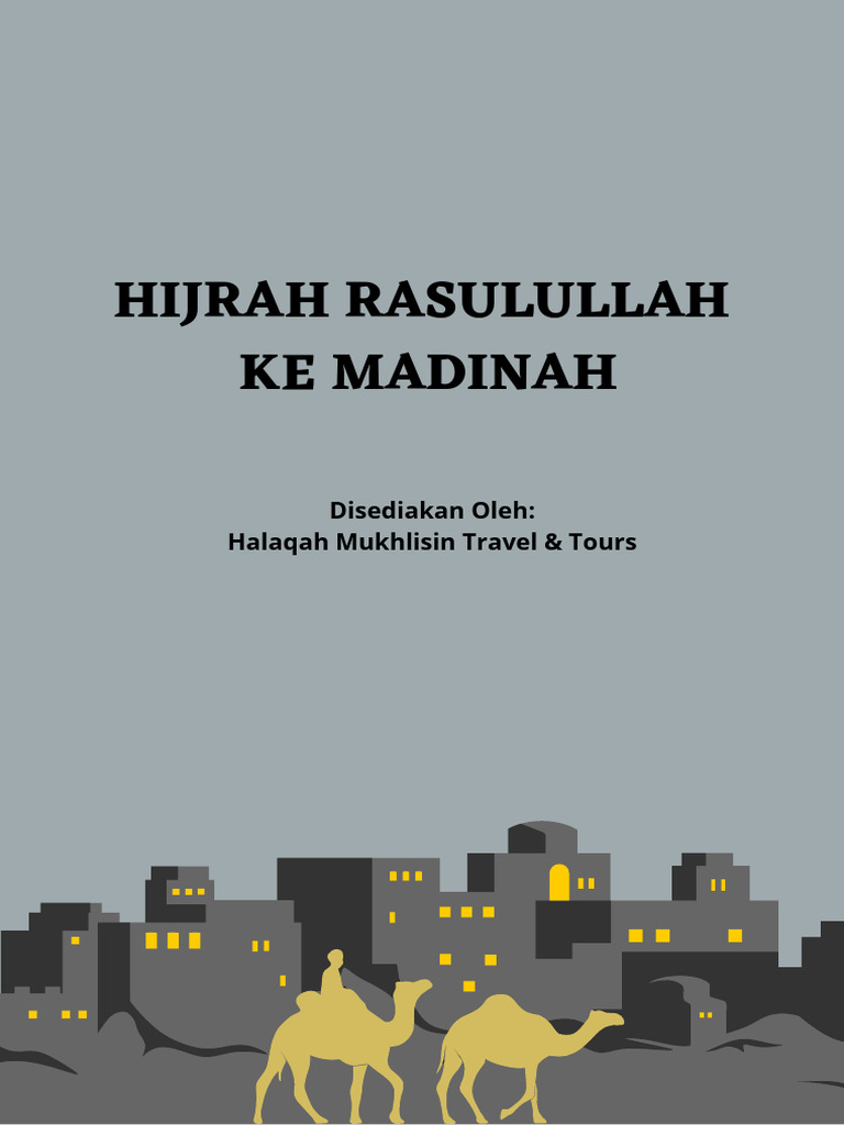 Hijrah Rasulullah Ke Madinah | PDF
