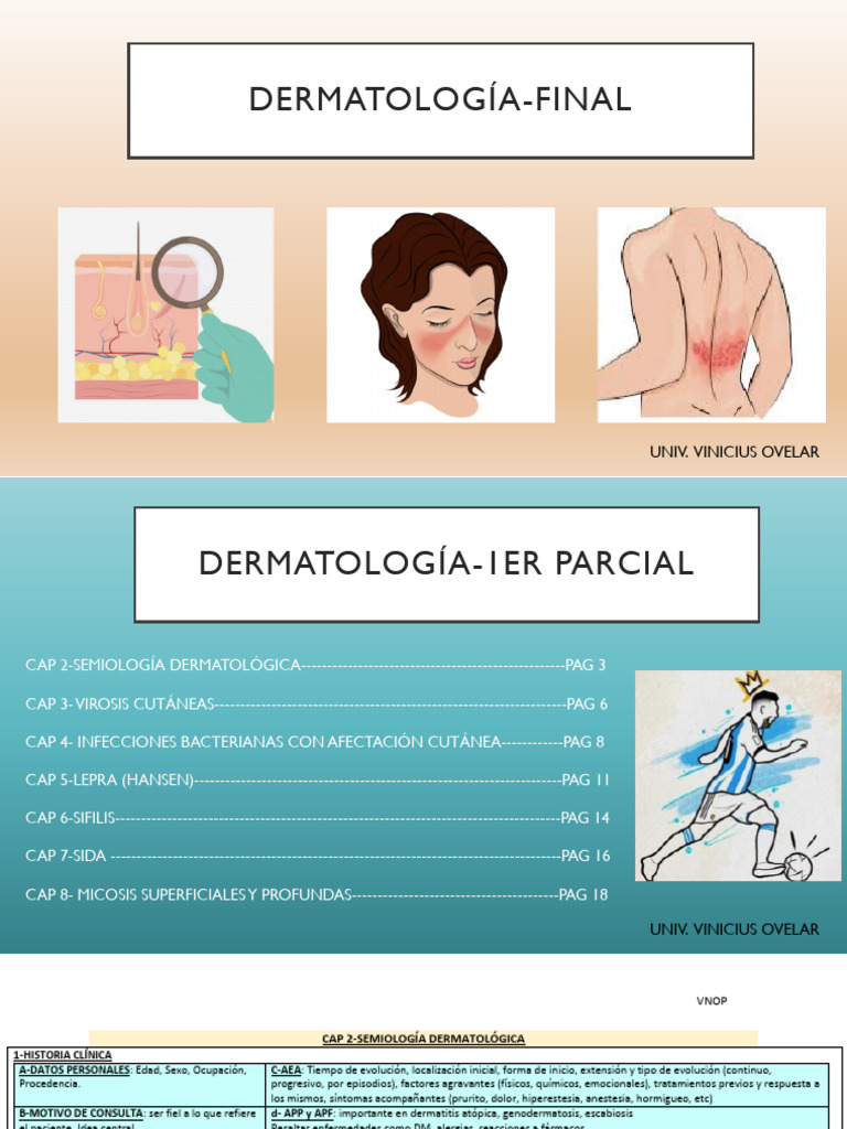 Resumen DERMATOLOGÍA | PDF