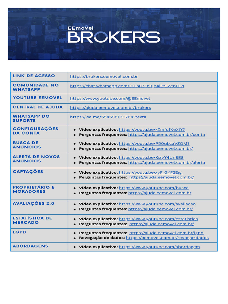 Material de Apoio - EEmovel Brokers | PDF | Negócios