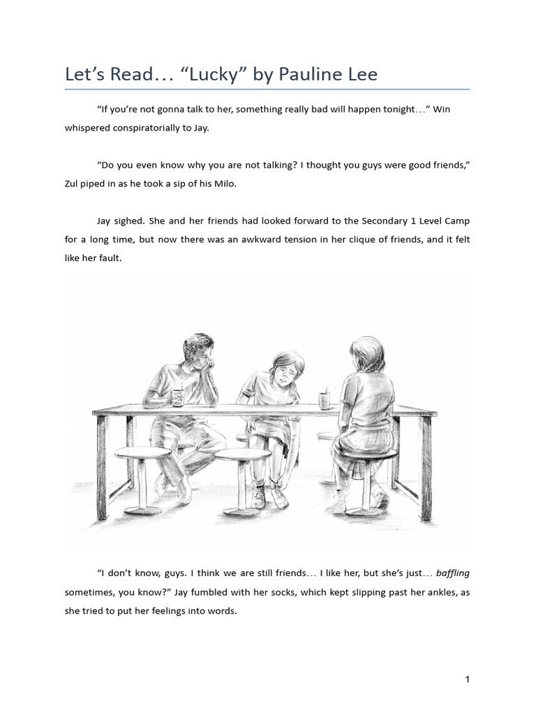 Core Text - “Lucky” by Pauline Lee | PDF