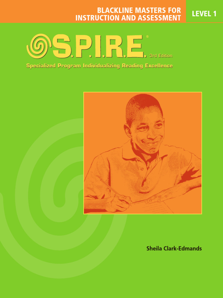SPIRE 3ed 1 Blackline EPS5703 Book | PDF
