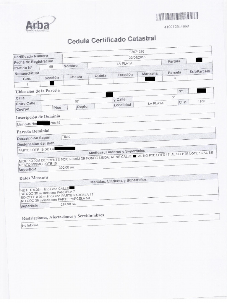 Catastro Di Masi | PDF