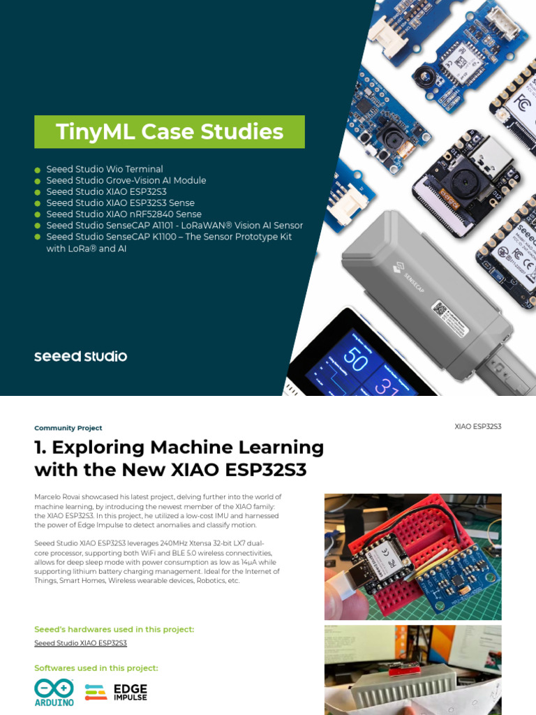 TinyML-Case-Studies | PDF