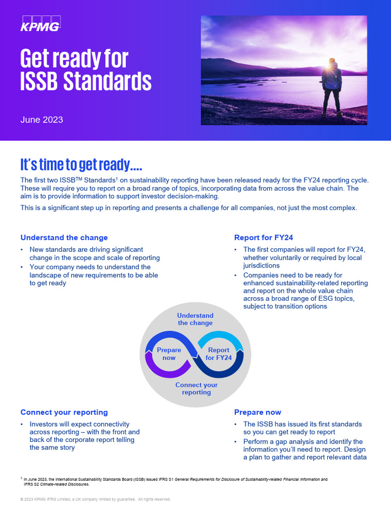 Get Ready For ISSB Standards | PDF