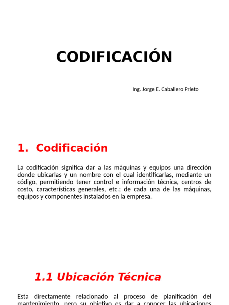 CODIFICACIÓN | PDF