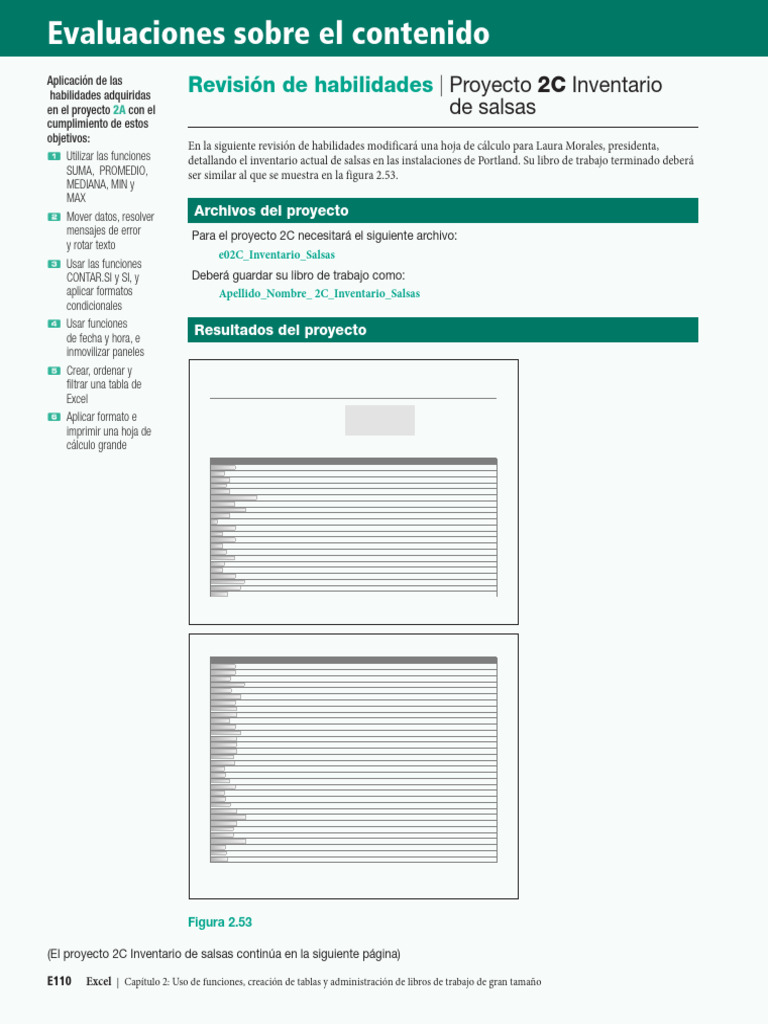Instrucciones Proyecto 2C Inventario de Salsas | PDF