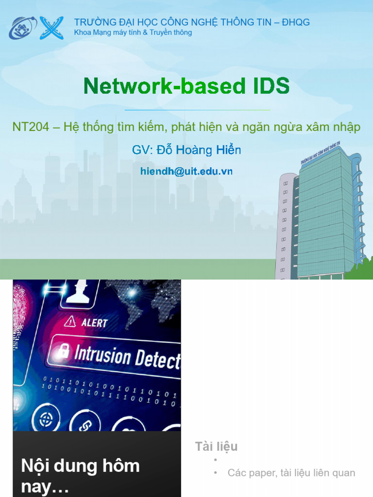 L03 - Network-Based IDPS | PDF