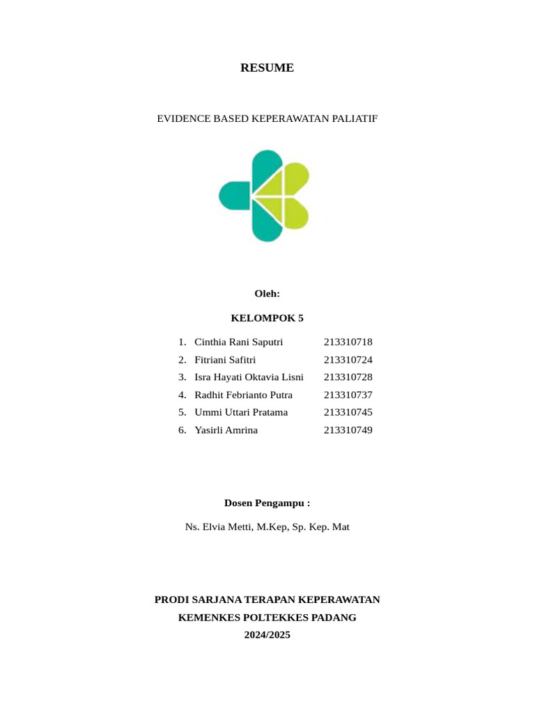 Resume Analisis Jurnal Ebn_kelompok 5-1 | PDF