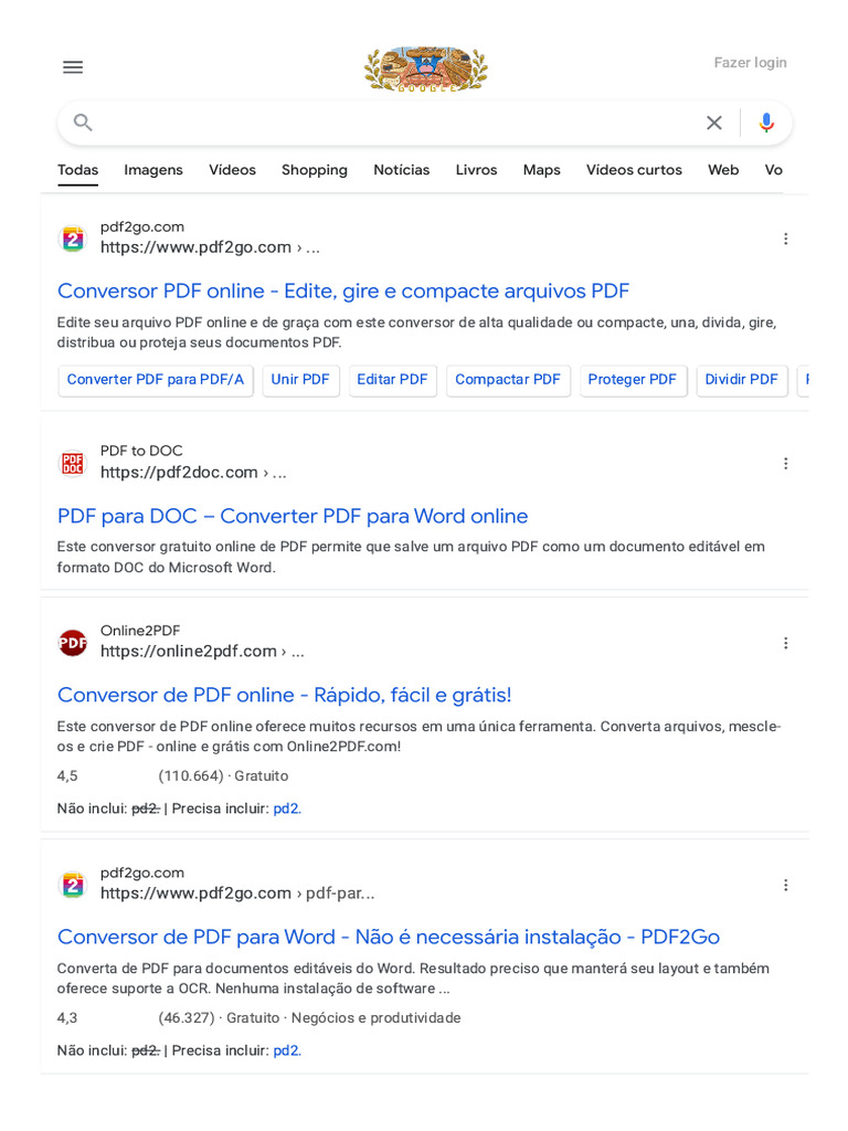 pd2.pdf - Pesquisa Google | PDF