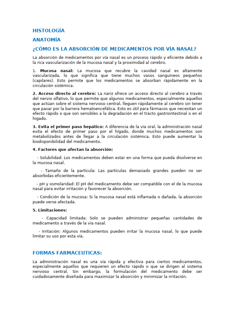 Via Nasal | PDF
