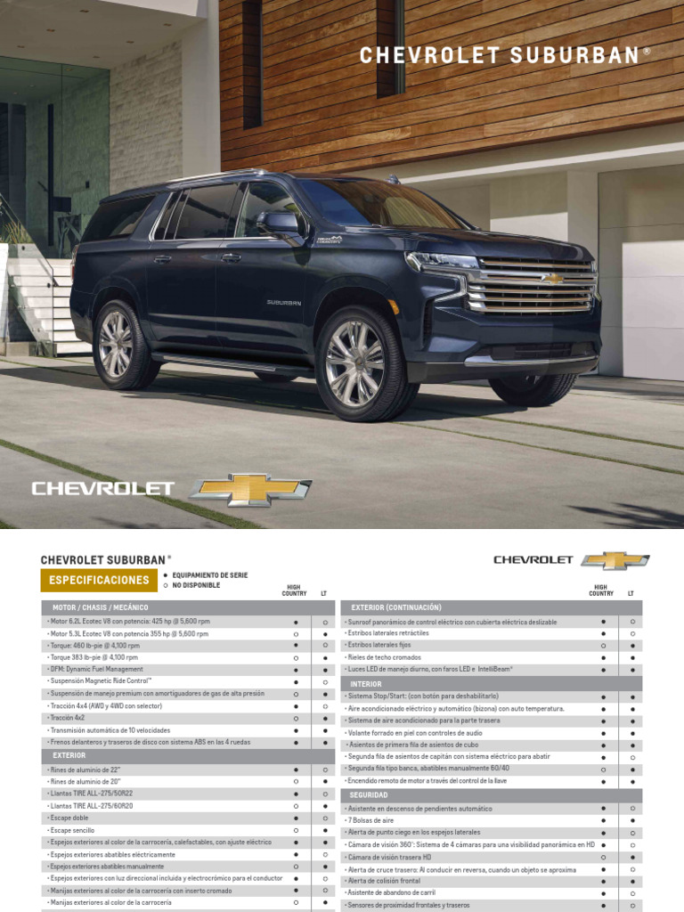 Brochure-Chevrolet-Suburban | PDF